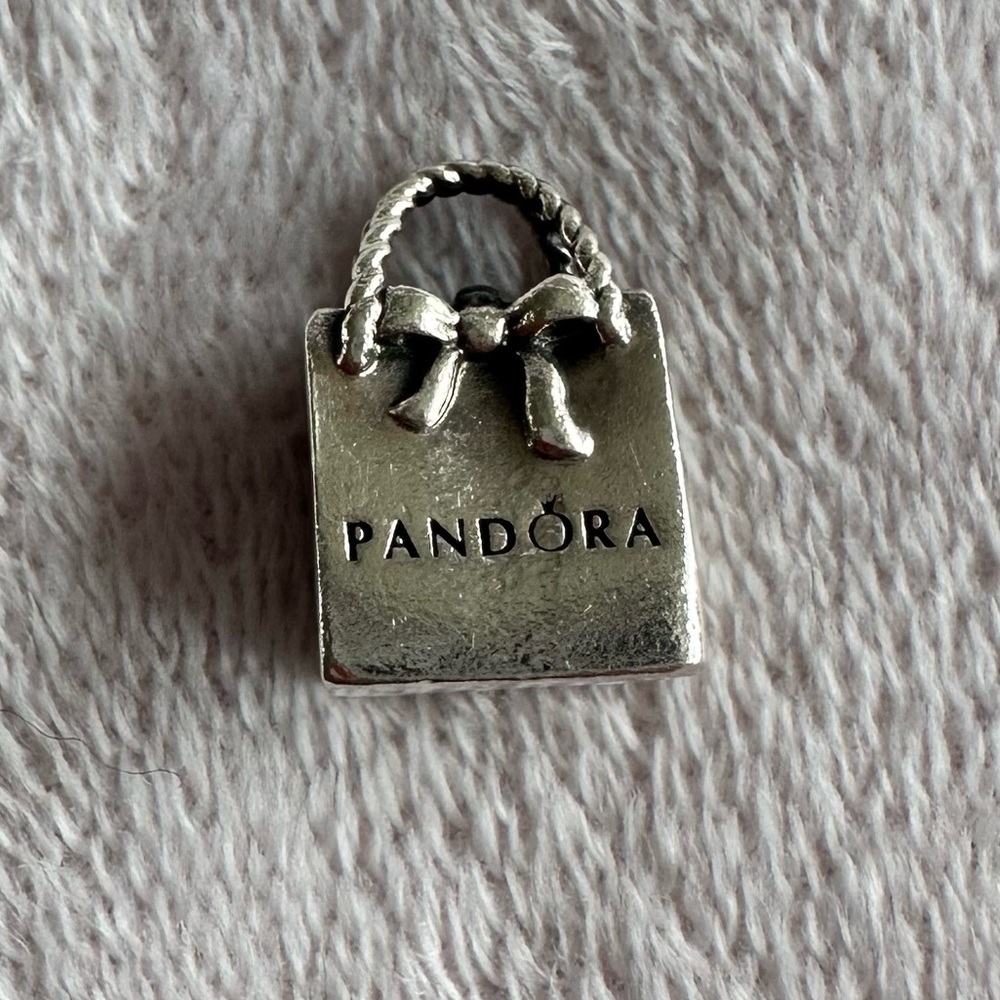 Authentic Pandora Shopping Bag Charm - Gem